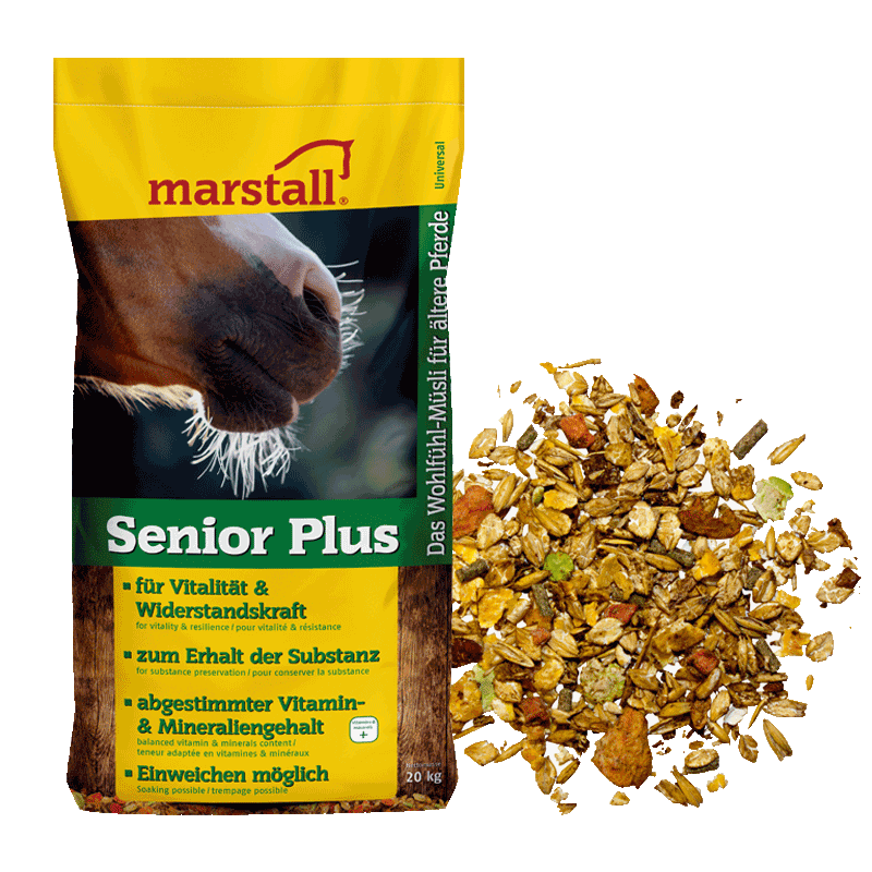 Marstall Senior Plus 20kg pasza dla koni starszych Hubertus - sklep ...